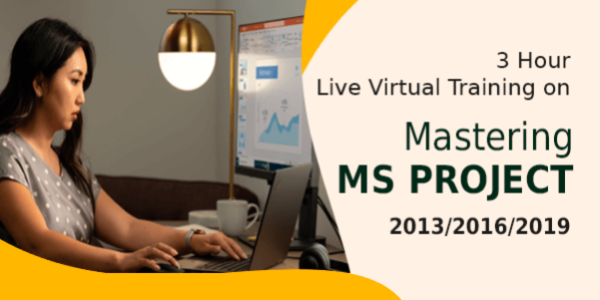 3-Hour Live Virtual Training on Mastering MS Project 2013/2016/2019 ...