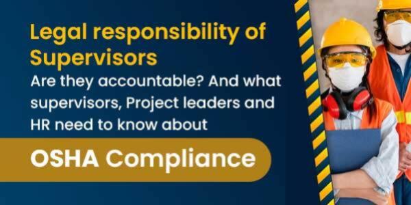 Legal responsibility of Supervisors. Are they accountable? And what ...